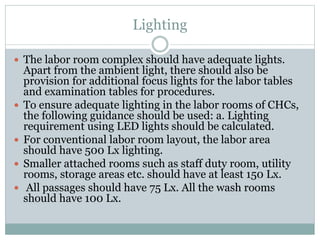 Setting of labor Room | PPTX
