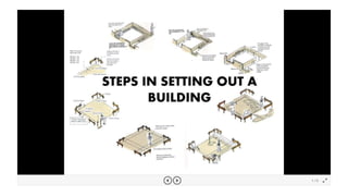 Setting out a building | PPT