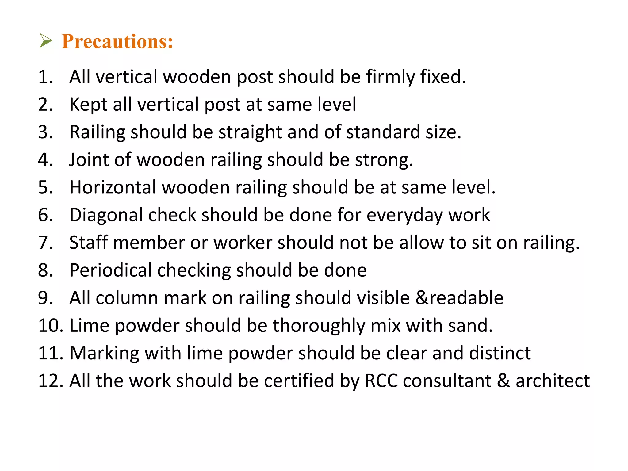 Setting out construction works 01 | PPTX