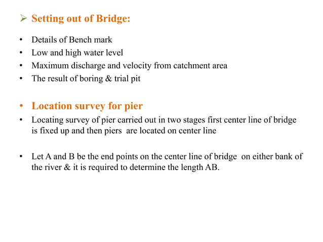 Setting out construction works 01 | PPTX