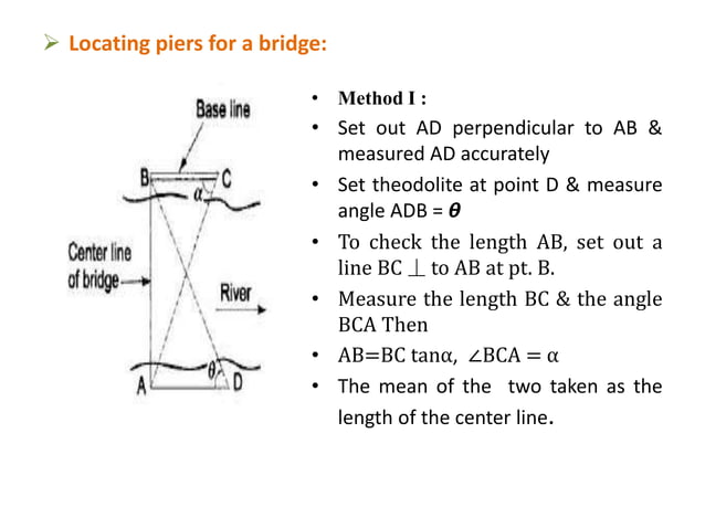 Setting out construction works 01 | PPTX