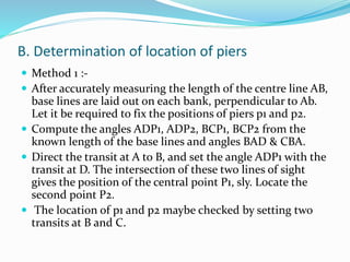 Setting out of bridges | PPTX