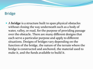 Setting out of bridges | PPTX