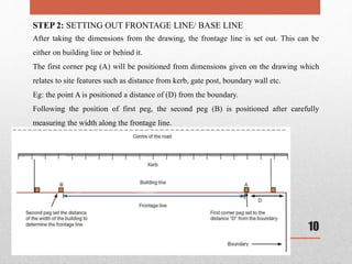 Setting out of building | PPTX