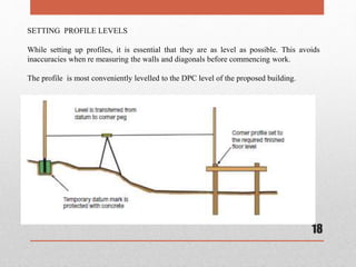 Setting out of building | PPTX