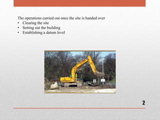 Setting out of building | PPTX