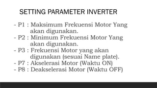 cara SETTING PARAMETER INVERTER omron .pptx