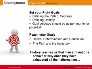 Setting personal goals & planning achievments | PPT | Free Download
