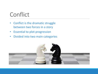 Setting, plot, conflict, pacing | PPTX