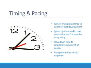 Setting, plot, conflict, pacing | PPTX