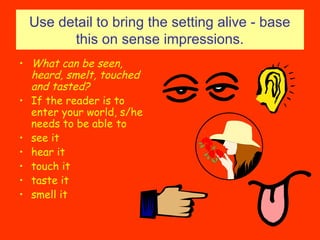 Story settings | PPT | Screenwriting | Content Production