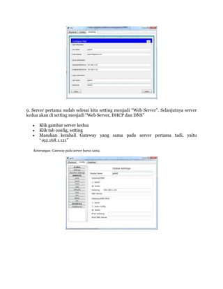 Setting server | PDF