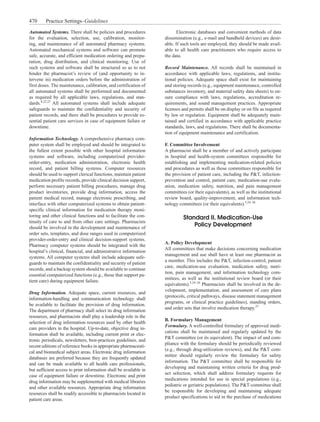 ASHP guidelines minimum standard for pharmacies in hospital N.59 ...