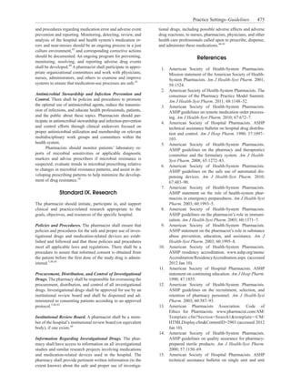 ASHP guidelines minimum standard for pharmacies in hospital N.59 ...