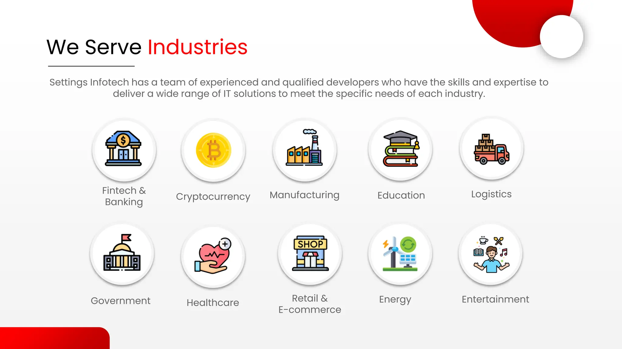 Settings Infotech Company Profile Document PDF | PDF