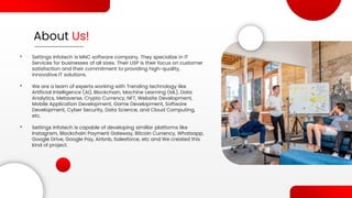 Settings Infotech Company Profile Document PDF | PDF