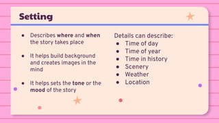 Elements of a story - Setting (5 senses) .pdf