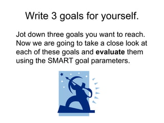 Setting smart goals | PPT