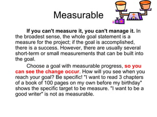 Setting smart goals | PPT