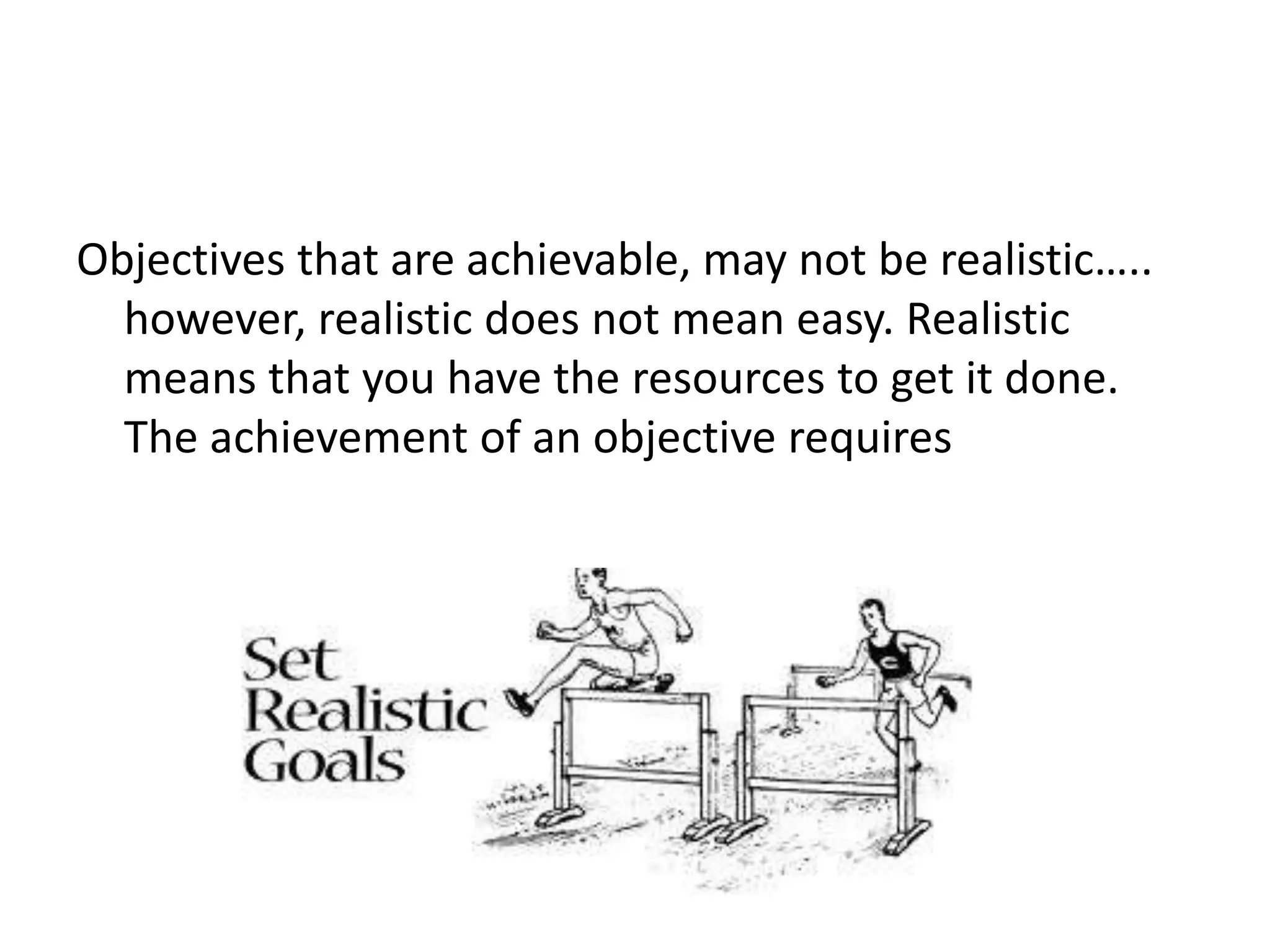 Setting Smart Objectives Pptx Resume Writing And Advice Job Search