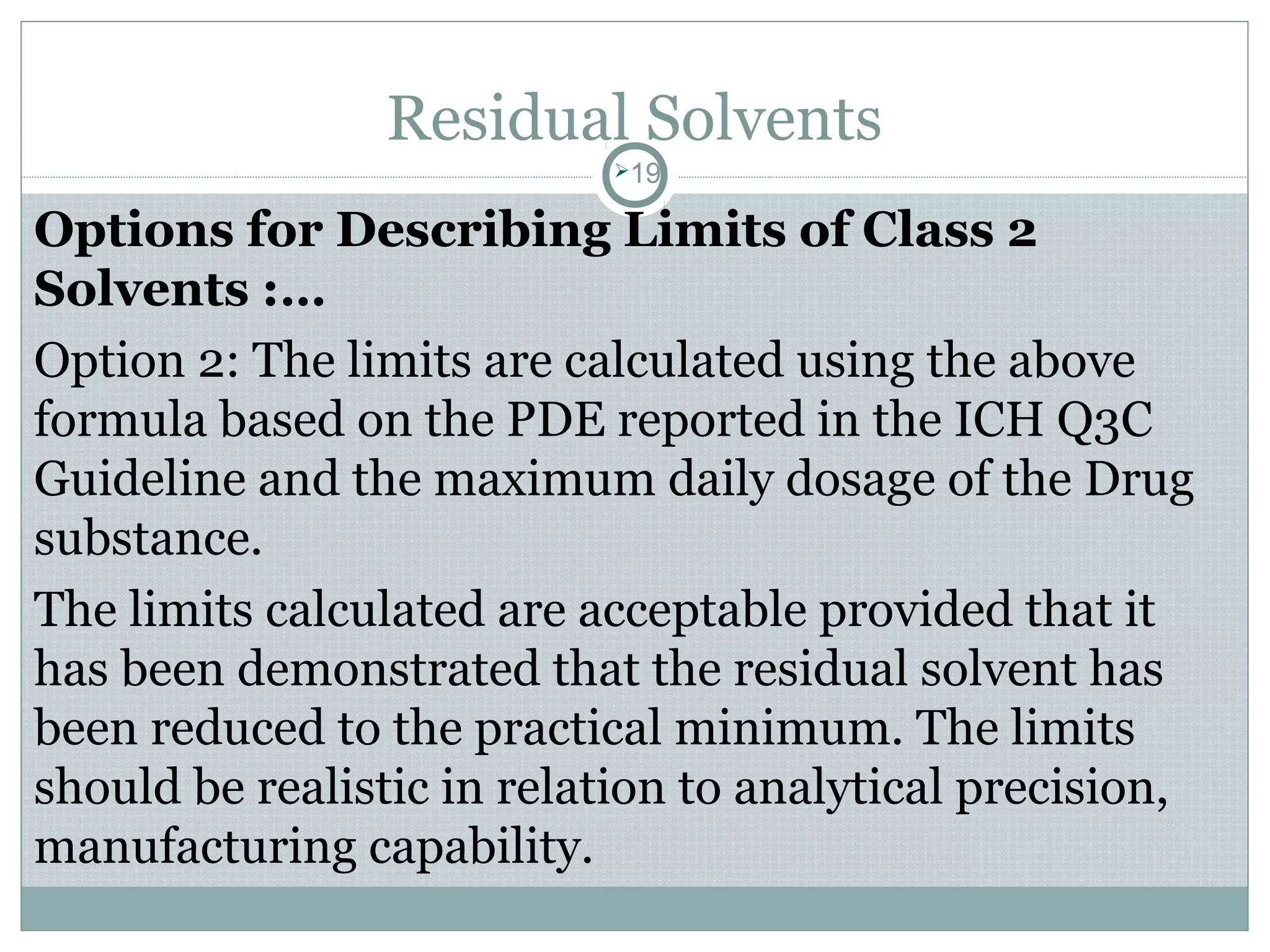 Setting spec limit for imps | PPT