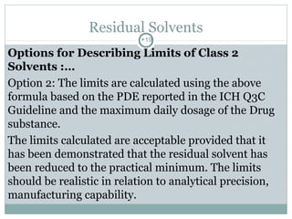 Setting spec limit for imps | PPT