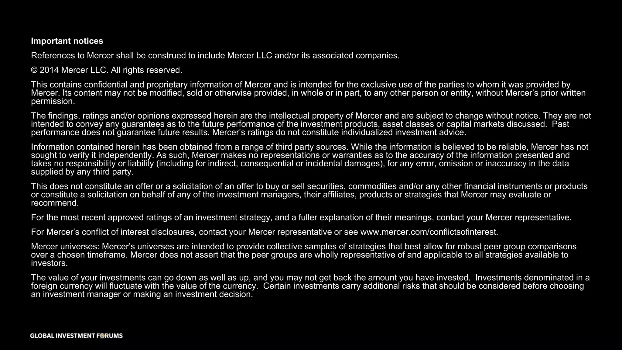 Setting the Strategic Direction: Mercer Research Agenda | PDF