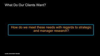 Setting the Strategic Direction: Mercer Research Agenda | PDF