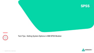 Setting System Options in IBM SPSS Modeler.pptx