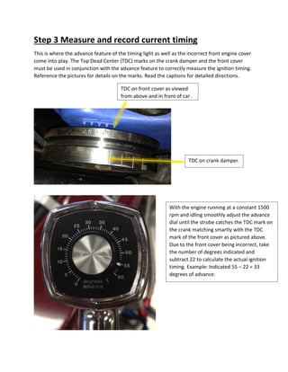 Setting The Base Ignition Timing On The MGB GT | PDF