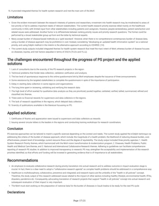 Setting the health_research_priority_agenda_for_moh | PDF