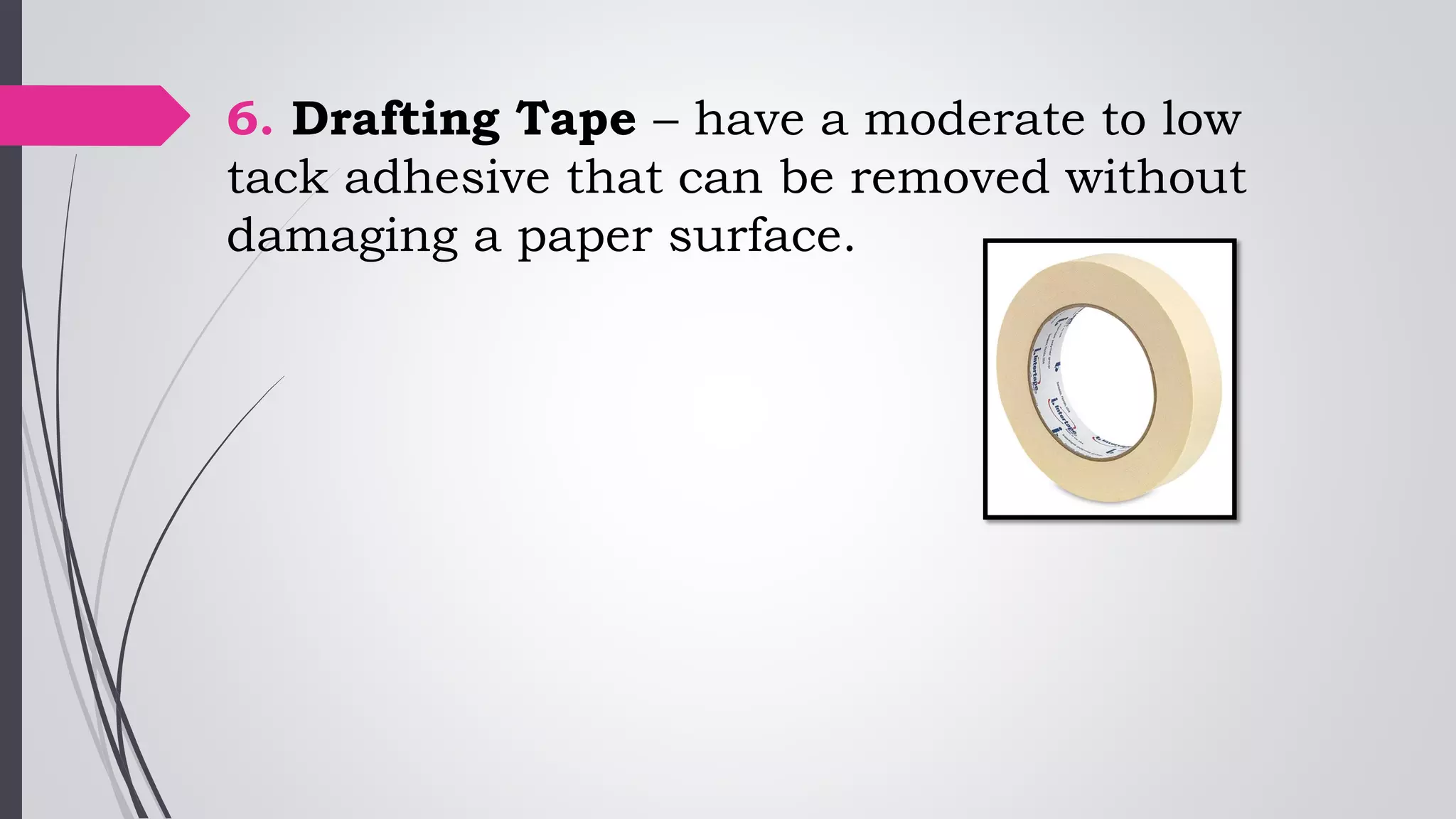 Basic Drafting Tools & Materials and Setting-Up your Drawing Table | PDF