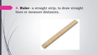 Basic Drafting Tools & Materials and Setting-Up your Drawing Table | PDF