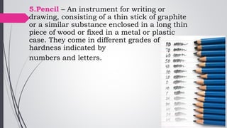 Basic Drafting Tools & Materials and Setting-Up your Drawing Table | PDF