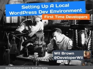 Setting up a local WordPress development environment | PDF