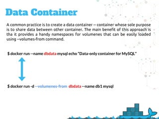Setting up a MySQL Docker Container | PPT