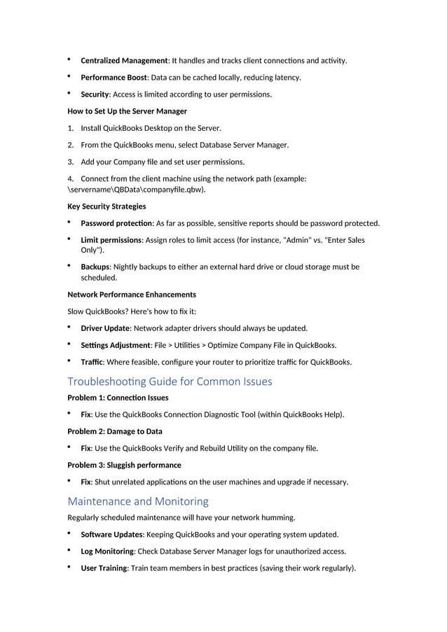 Setting Up an Efficient and Secure Multi-User Network for QuickBooks ...