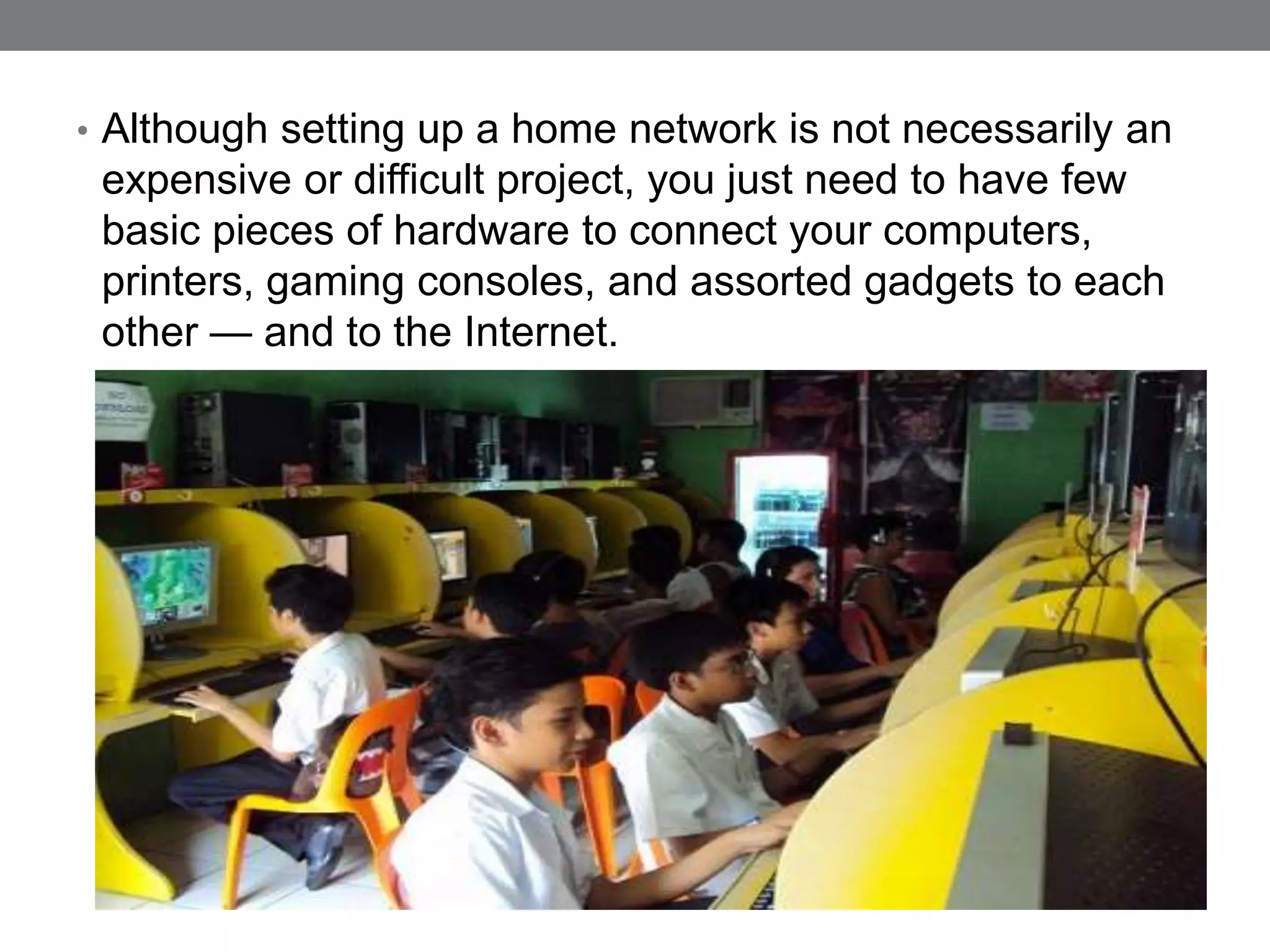 Setting up a network | PPTX