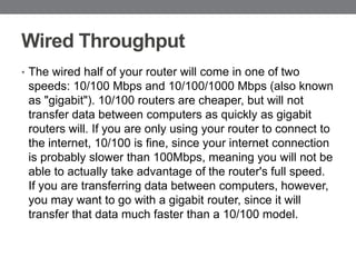 Setting up a network | PPTX