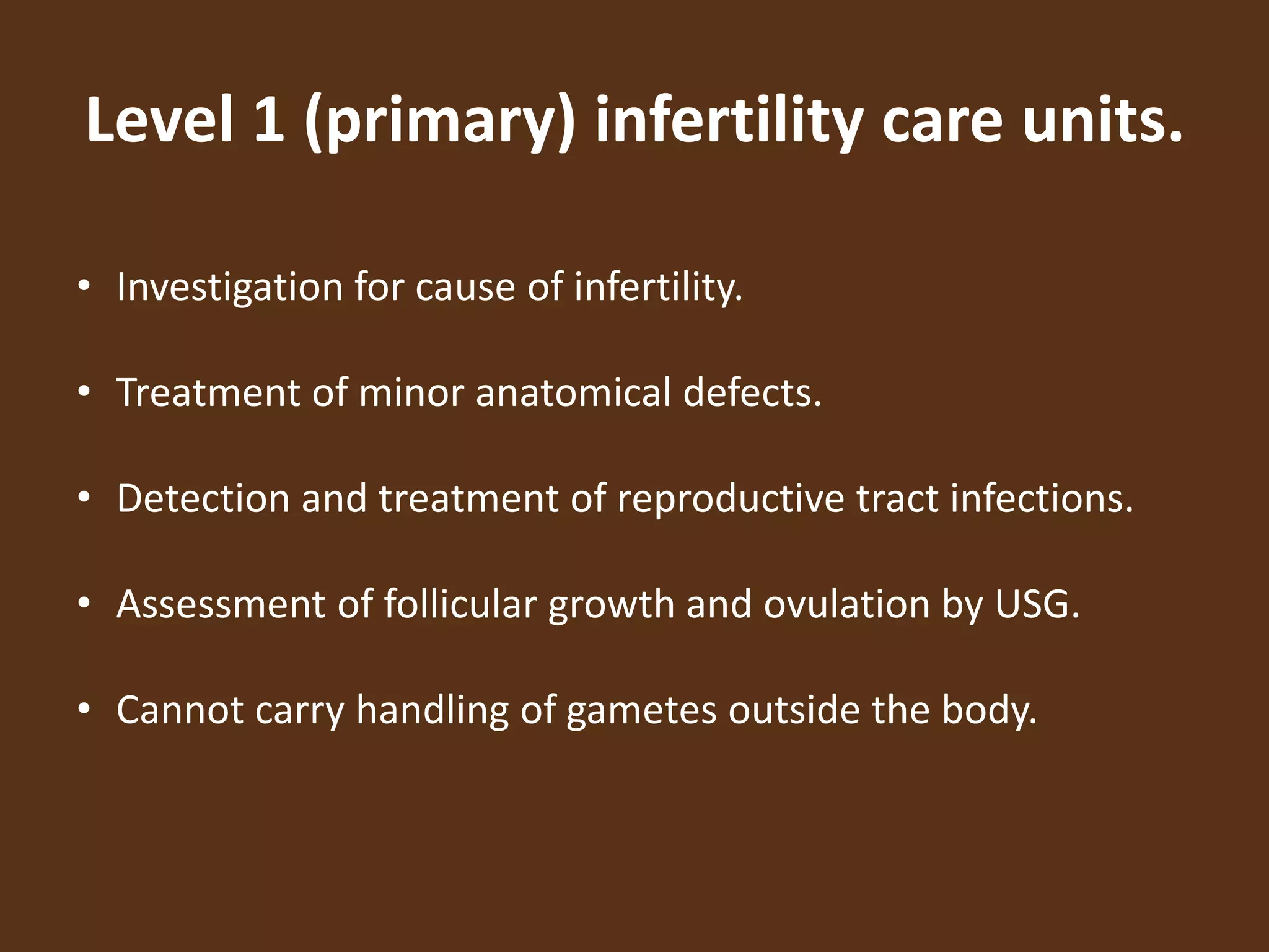 Setting up an iui unit | PDF