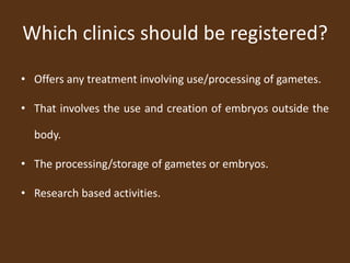 Setting up an iui unit | PDF