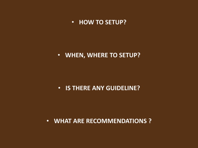 Setting up an iui unit | PDF | Infertility | Reproductive Health