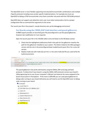 Setting up a vscode development environment for mbed 5 application ...