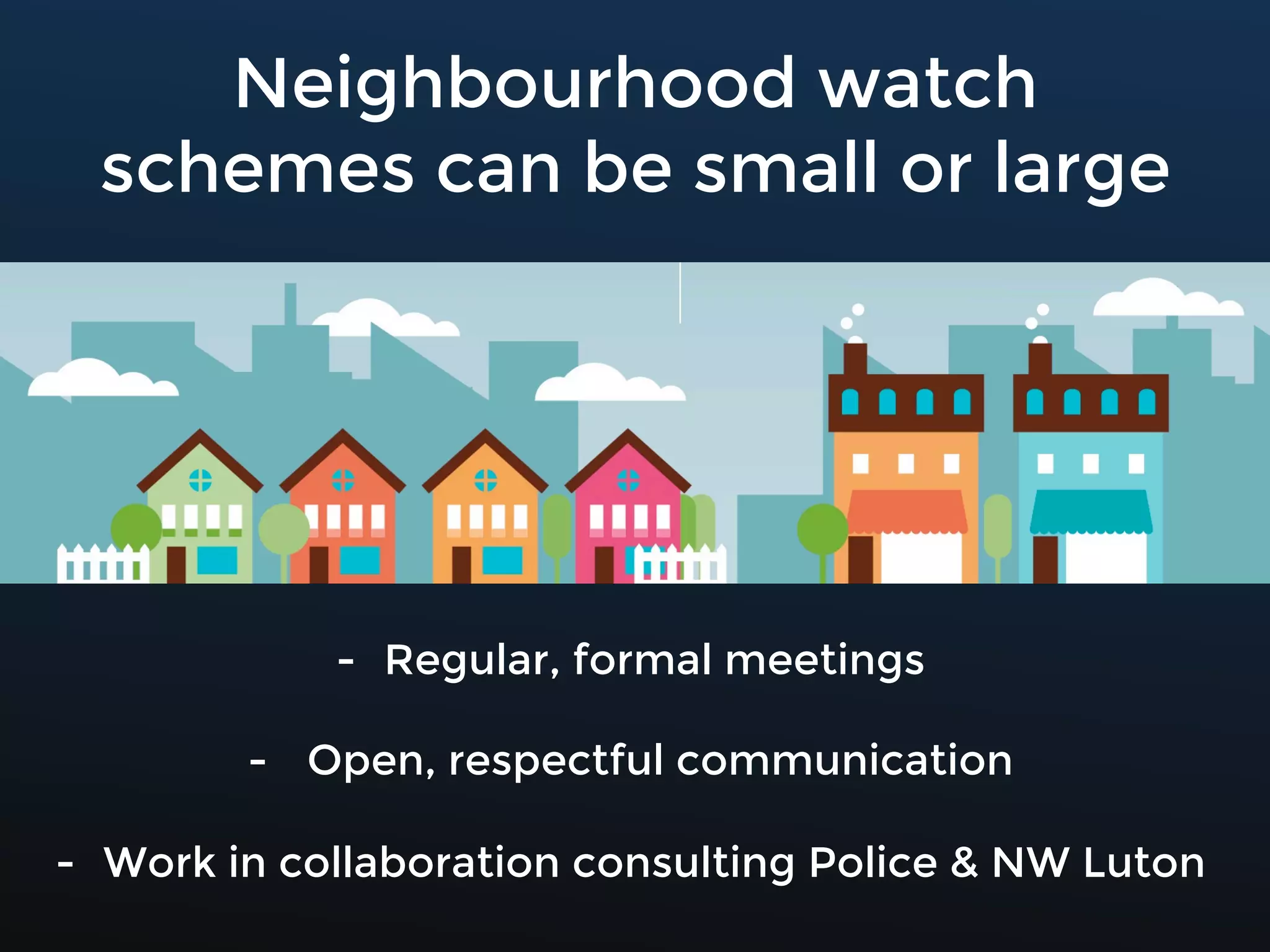 Setting up a neighbourhood watch scheme | PDF