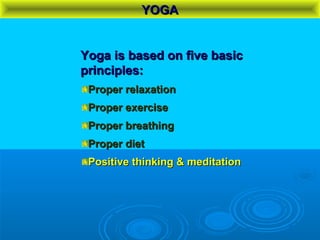 Setting up a yoga centre | PPT