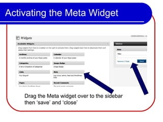 Setting up your Primaryblogger Class Blog | PPT