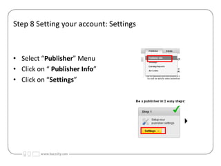 Setting up BuzzCity Account - Server Side API | PDF