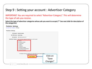 Setting up BuzzCity Account - Server Side API | PDF