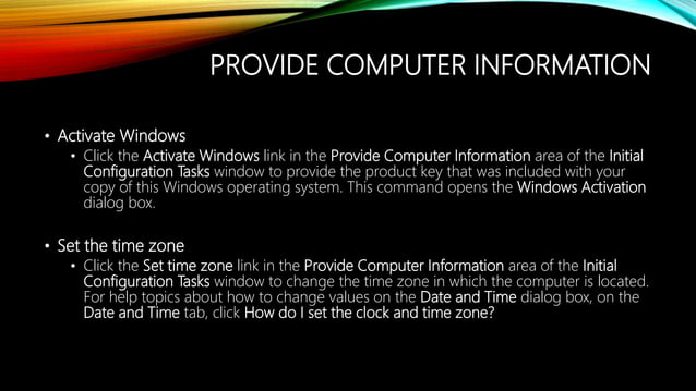 Setting up computer servers (sucs) | PPTX