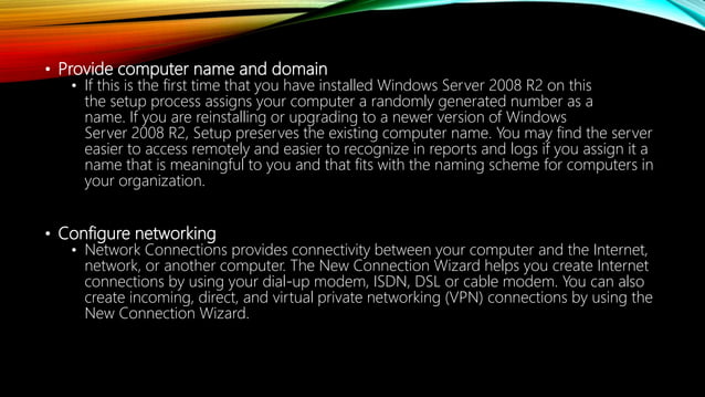 Setting up computer servers (sucs) | PPTX